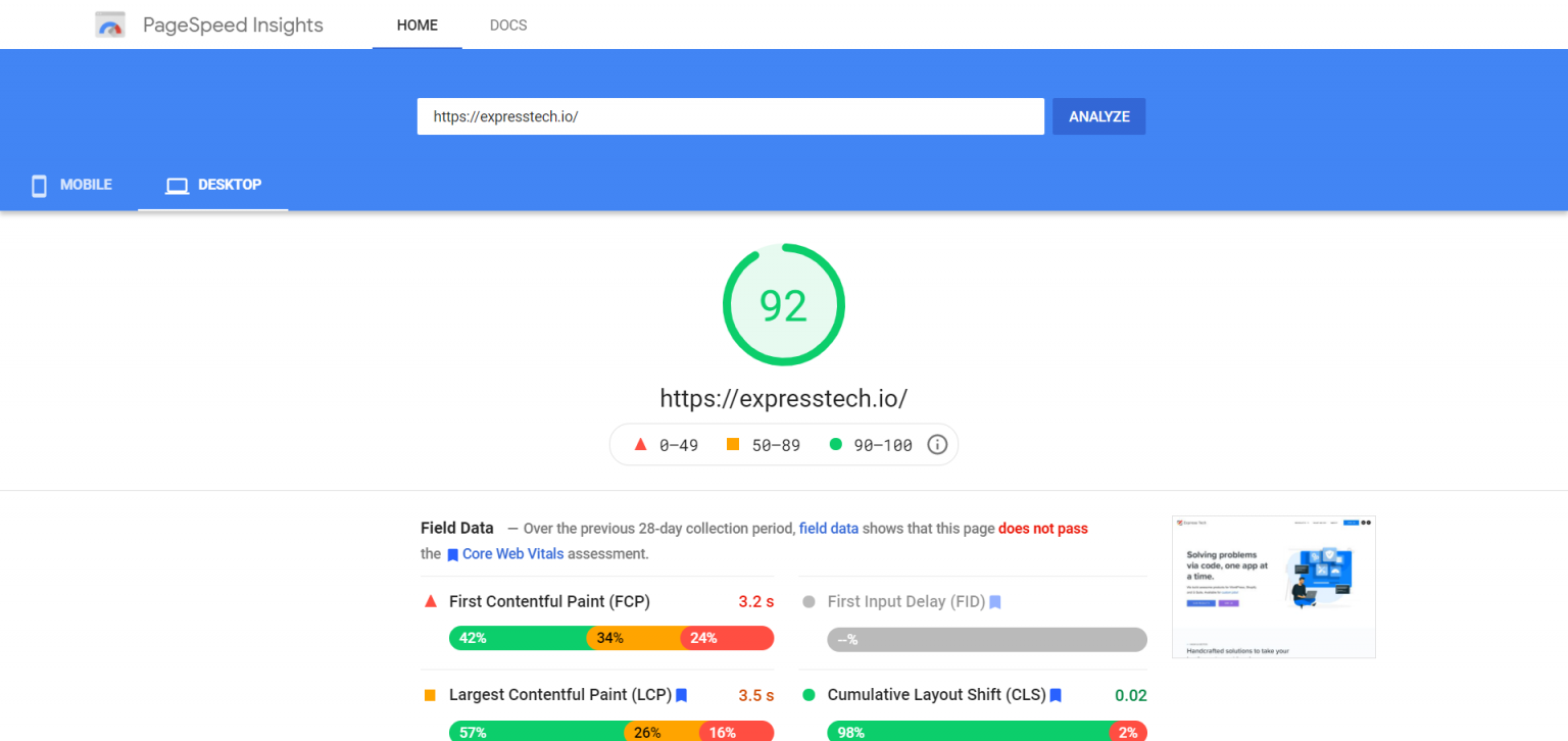 How to Increase the Page Speed Insights score to 100 – 2024 Guide ...